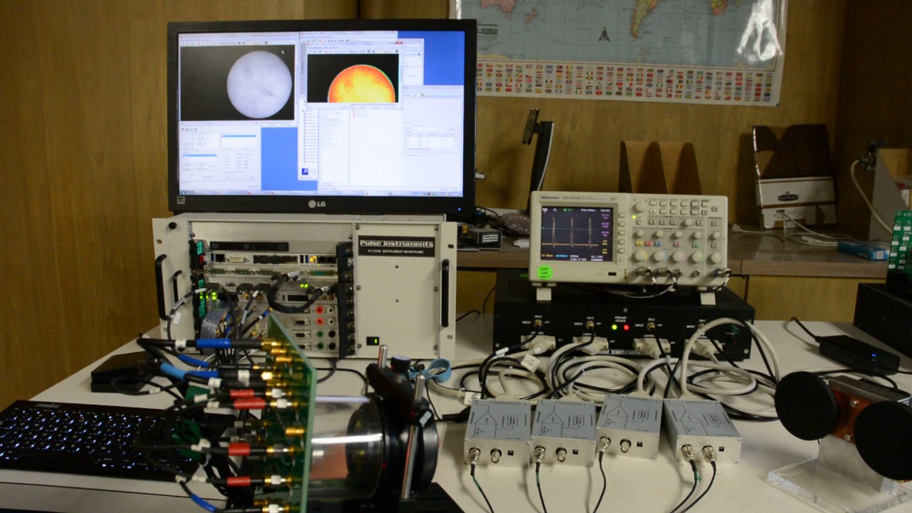 Pulse Instruments FPA/CCD Test System Short Demo - YouTube