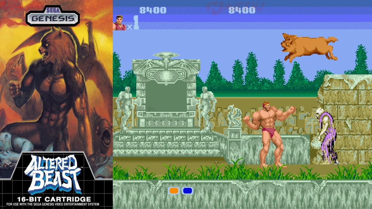 Best Sega Genesis Games of All Time | Altered Beast (1988 Video Game ...