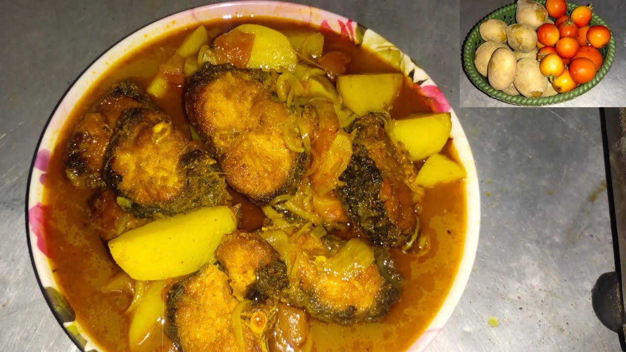 rui fish potato curry/fish potato tomato curry recipr/🐠fish🍅tomato 🍠 ...