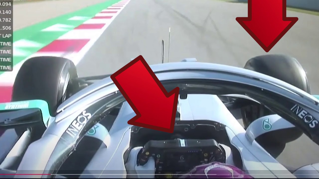 HAMILTON STEERING WHEEL F1 TEST - YouTube