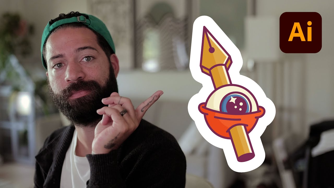 Designing A Sticker Pack In Adobe Illustrator Pt. 3 - YouTube