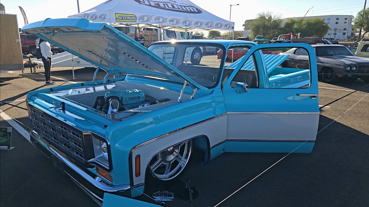 THE WORLD'S LARGEST CHEVY C10 TRUCK EVENT!!! DINO'S GIT DOWN STATE FARM ...