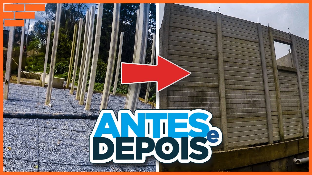 Como fazer concretagem no radier da casa pré moldada|CASA DE CONCRETO ...