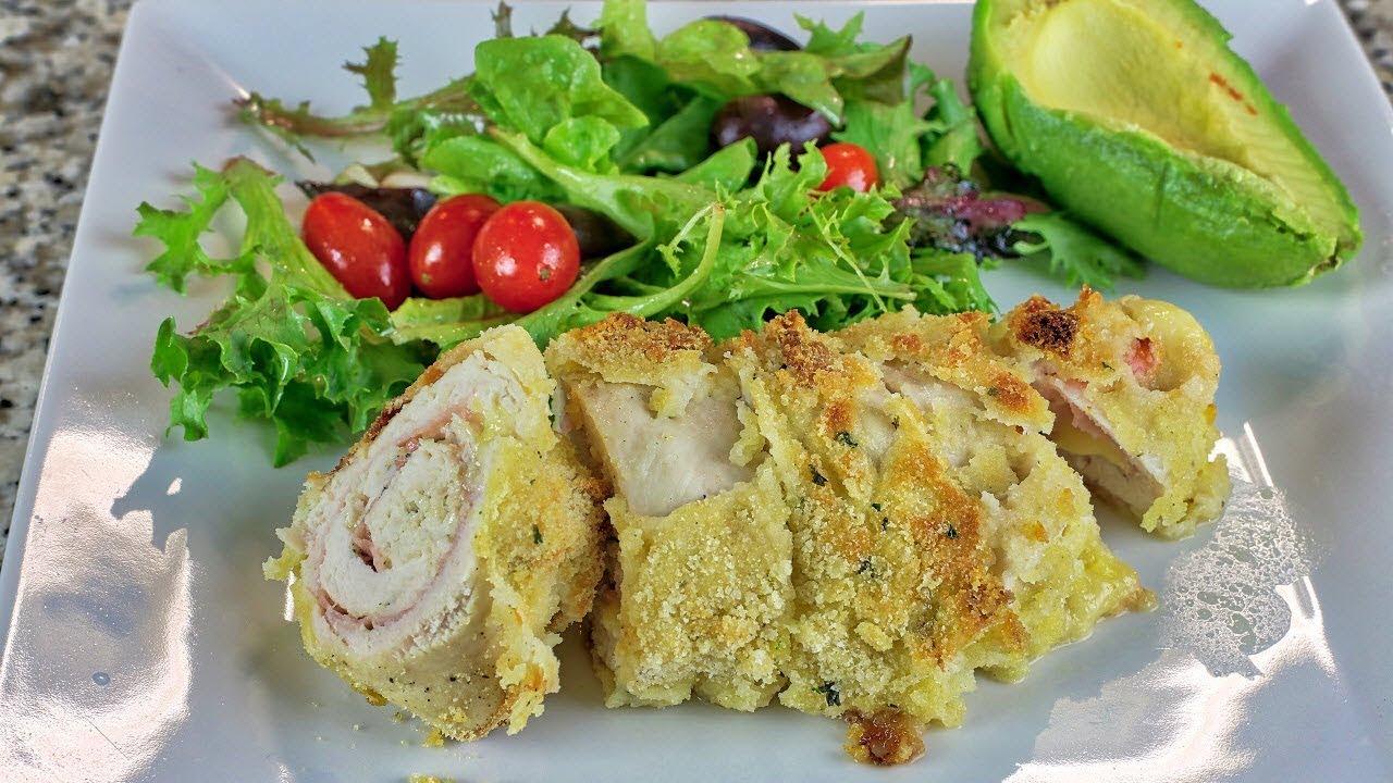 Cordon Bleu De Pollo Al Horno - YouTube