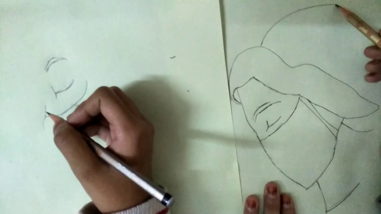 Alifya VS Insiya easy drawing - YouTube