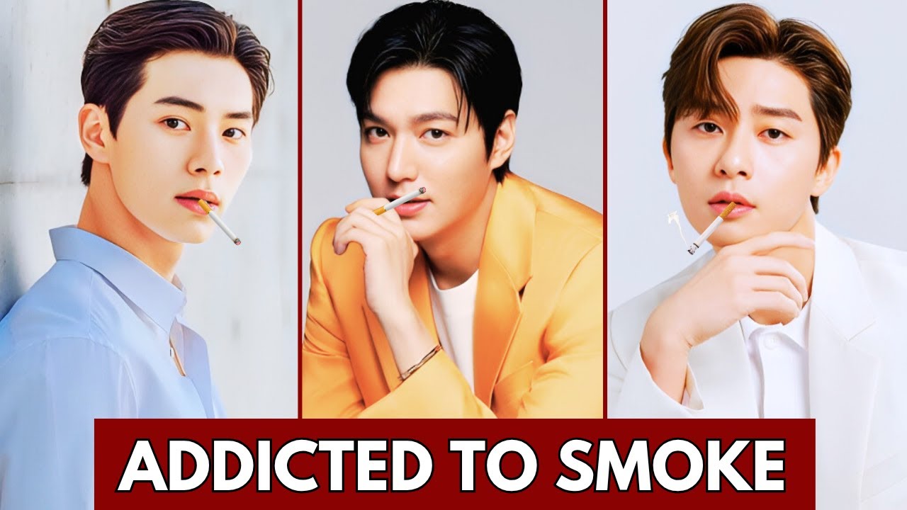 TOP KOREAN ACTOR WHO SMOKE IN REAL LIFE | LEE MIN HO | SONG KANG | JUNG ...