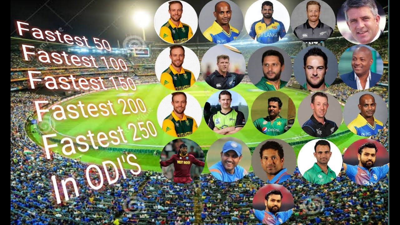 Top 5 Fastest 50,Fastest 100,Fastest 150,Fastest 200 and Fastest 250 in ...