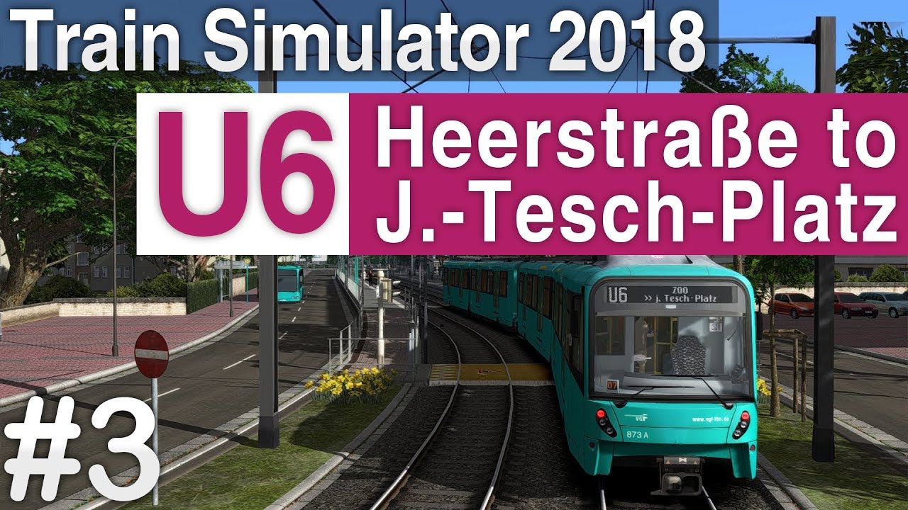 [TS 2019] U-Bahn Frankfurt: U6 to Johanna-Tesch-Platz - YouTube