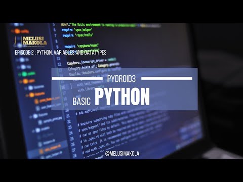 Python Basics Episode 2: Pydroid 3 and Python 3 - YouTube