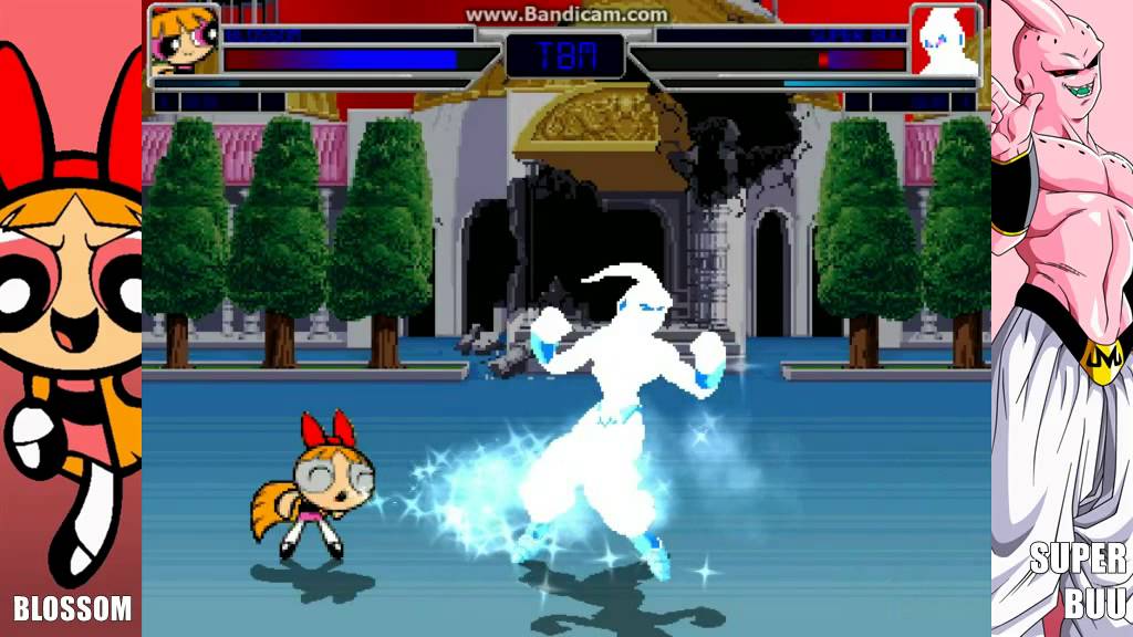 TBM Mugen Match #266 - Blossom MvC (me) vs. Super Buu (Arcade) - YouTube