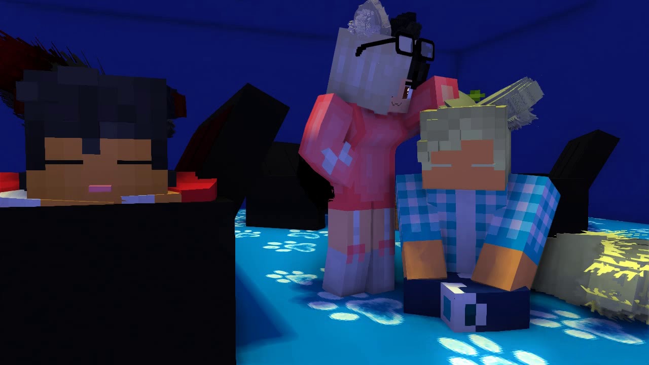 Cute Wolves (Minecraft animation) - YouTube