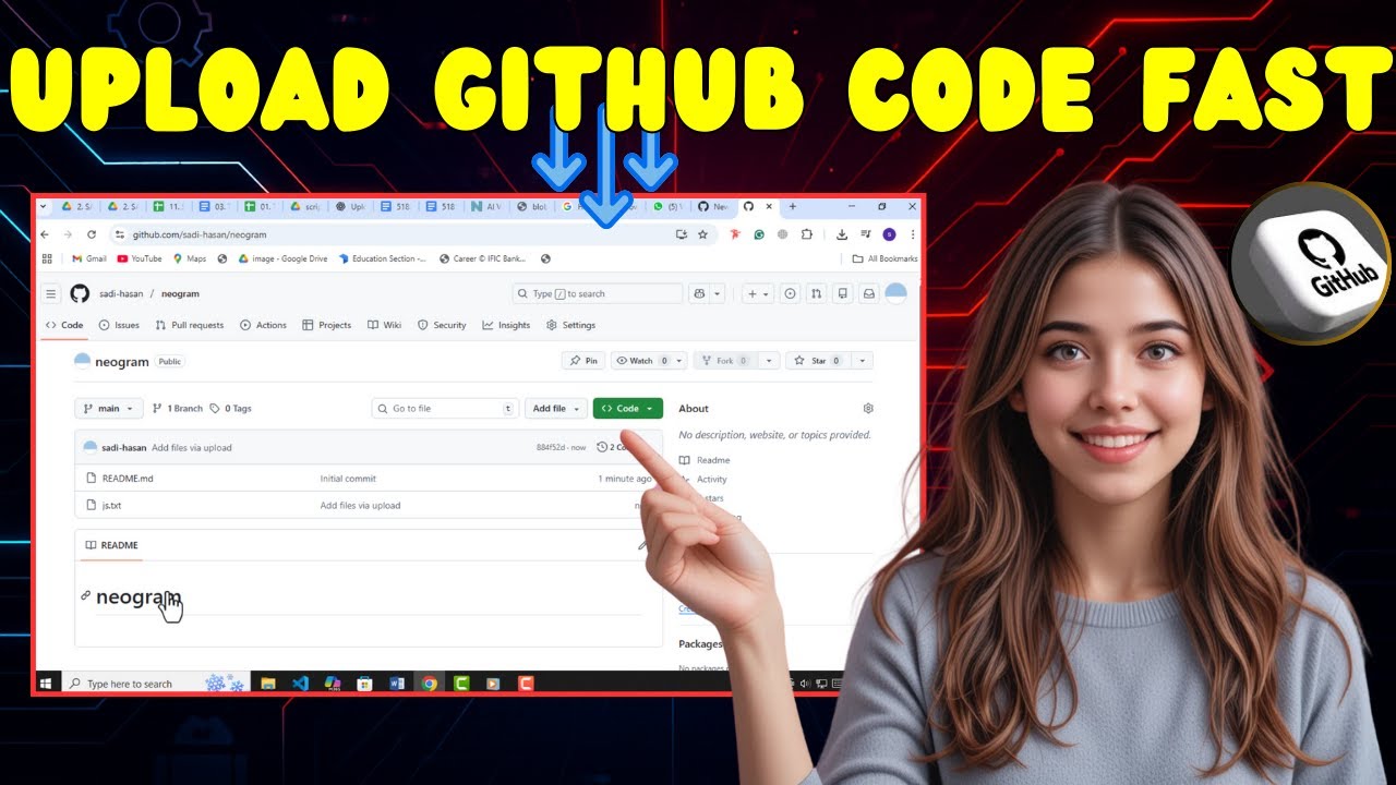 How To Upload Code To Github | Complete Step-by-Step Guide (2025) - YouTube
