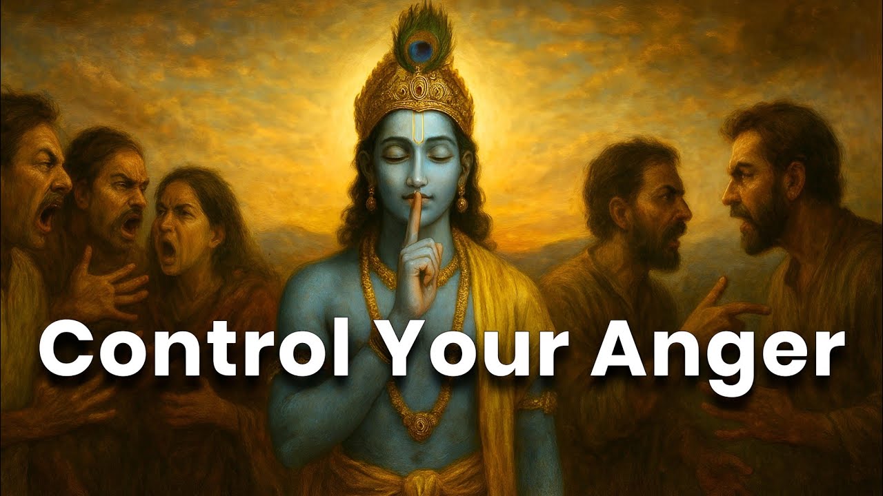 Control Your Anger Before It Controls You | Krishna’s Powerful Message ...