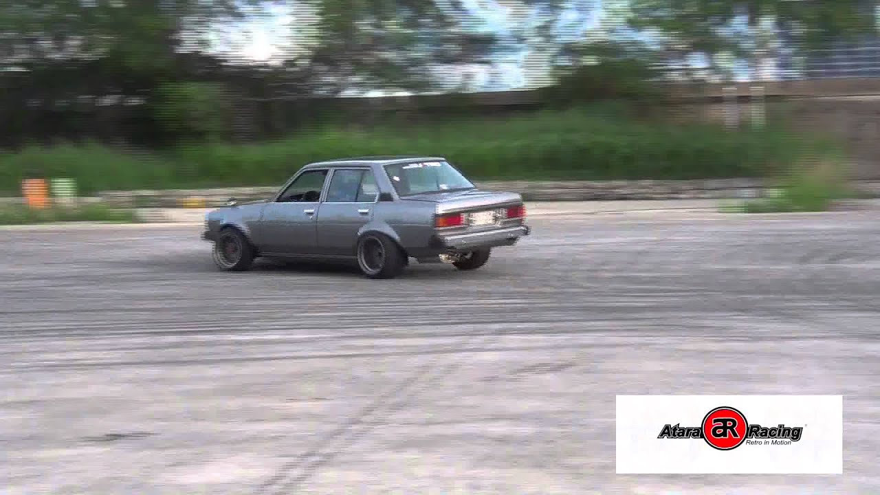 Corolla DX 3SGE Slalom Drift Episode 11 - YouTube