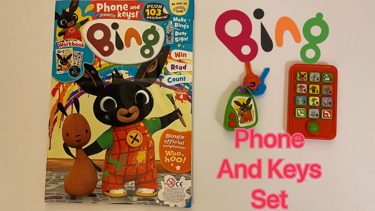 Bing magazine with phone and keys set 📱🔑🤩 - YouTube