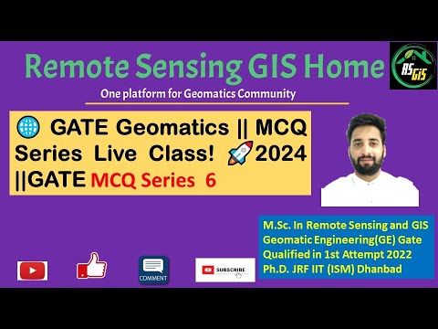 GATE GE 2024 Live: MCQ Series Practice 6- Eng. Math, Mapping & Image ...