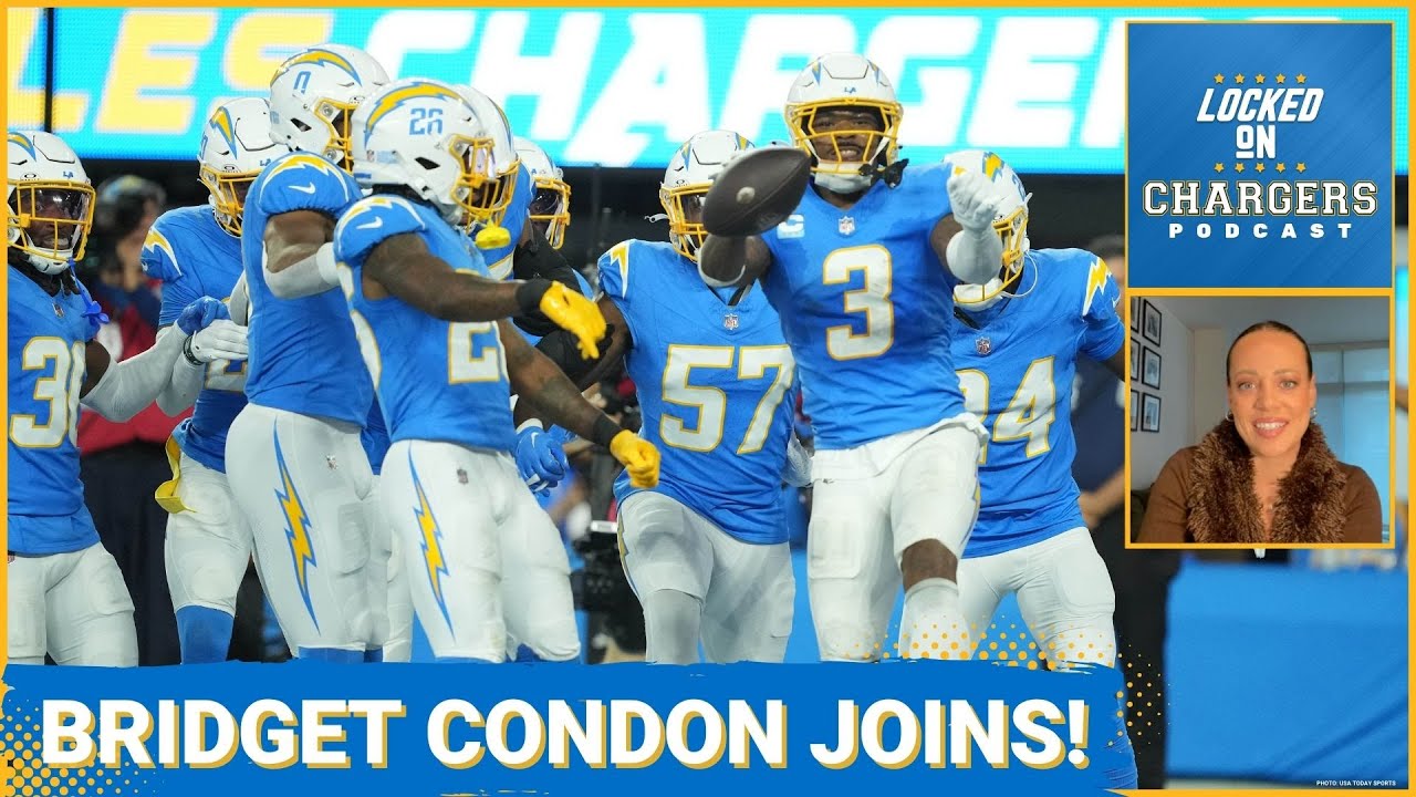 NFL Network's Bridget Condon Joins to talk Chargers Locker Room, Justin ...