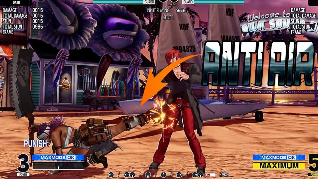 KOF XV: DARLI - New Combo & Anti-Air! - YouTube