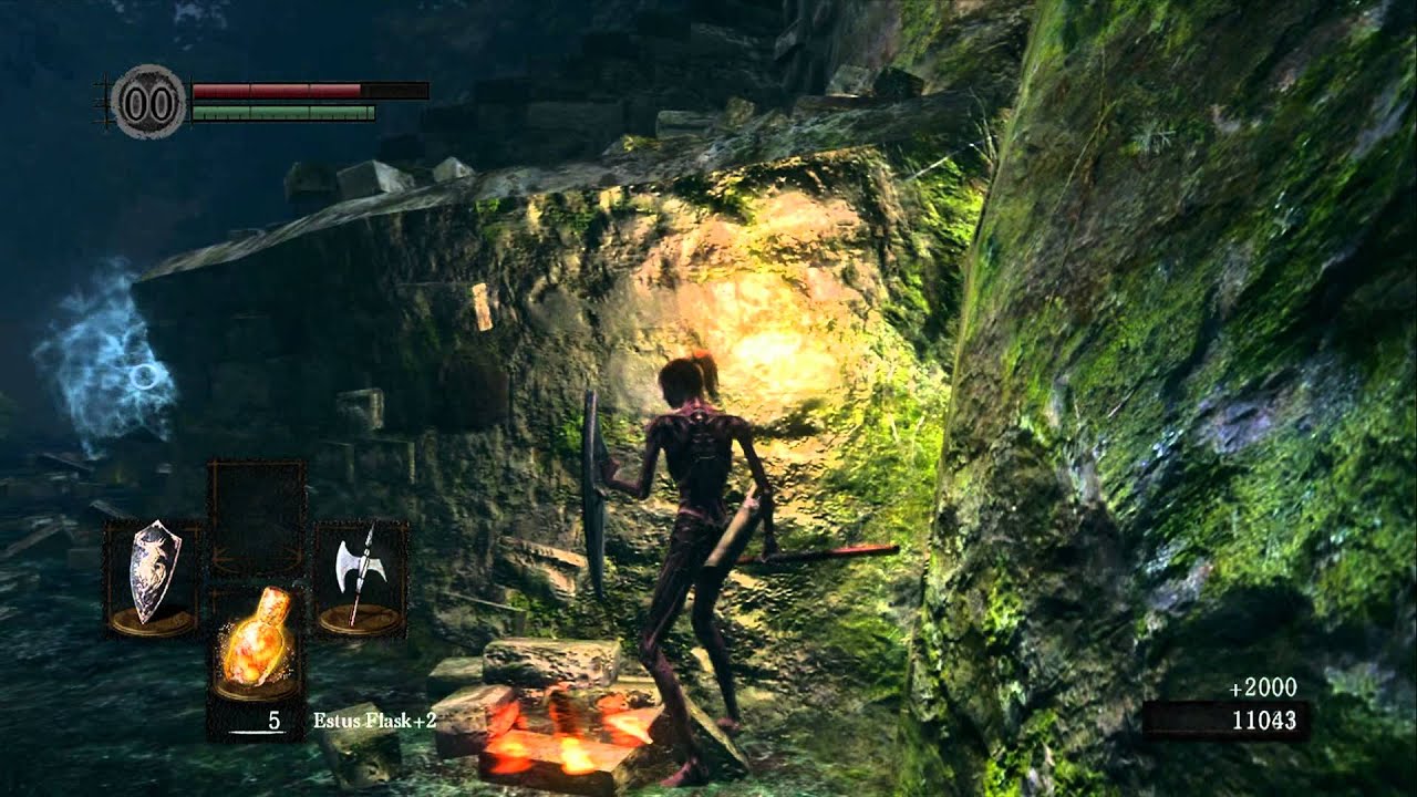 Dark Souls: Darkroot Garden Farming - YouTube