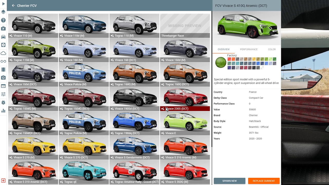 BeamNG.drive with Logitech G920 wheel and pedal kit, and optional ...