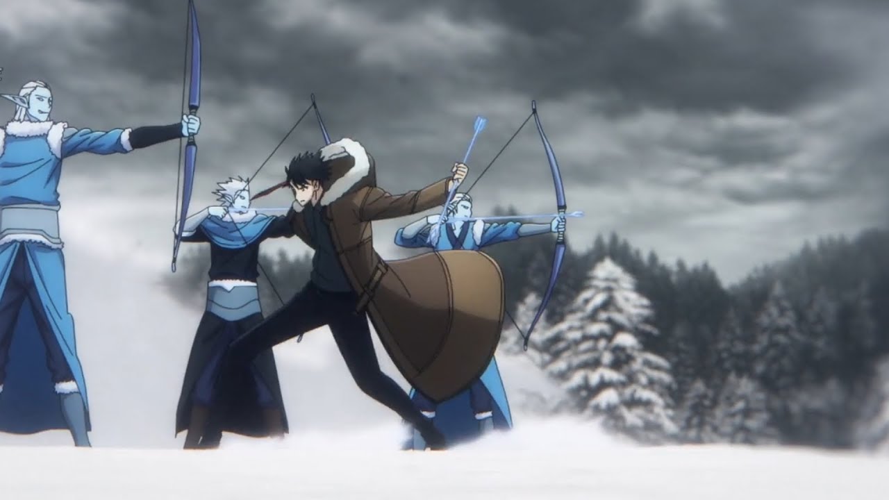 Jin-woo catches arrow and kills archer ice elves| Solo Leveling:Arise ...