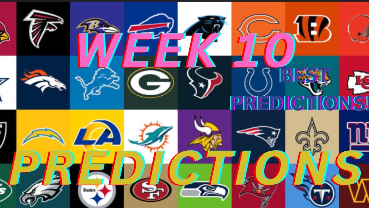 NFL Week 10 Prediction’s (Breaking down each game,best bets,and lock of ...