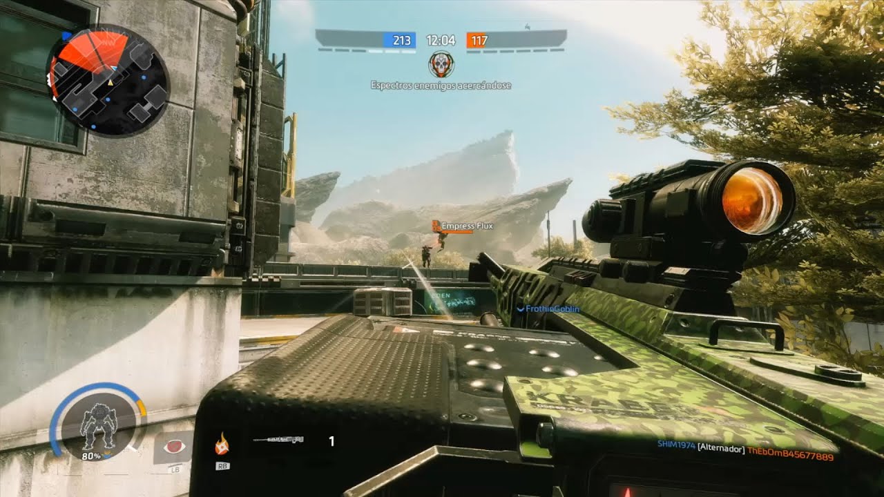 Kraber + pistola increíble | Titanfall 2 | Gameplay - YouTube