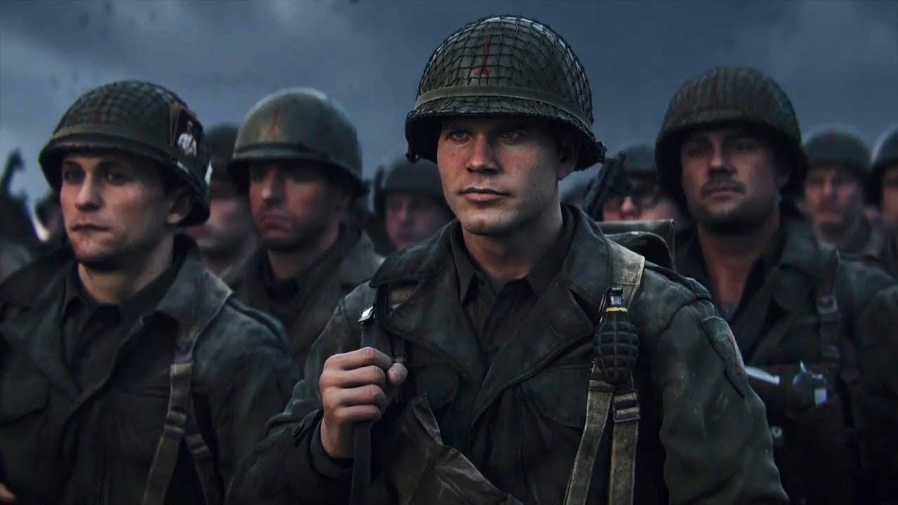 Call of Duty: WWII - Présentation du personnage "Red" Daniels - YouTube