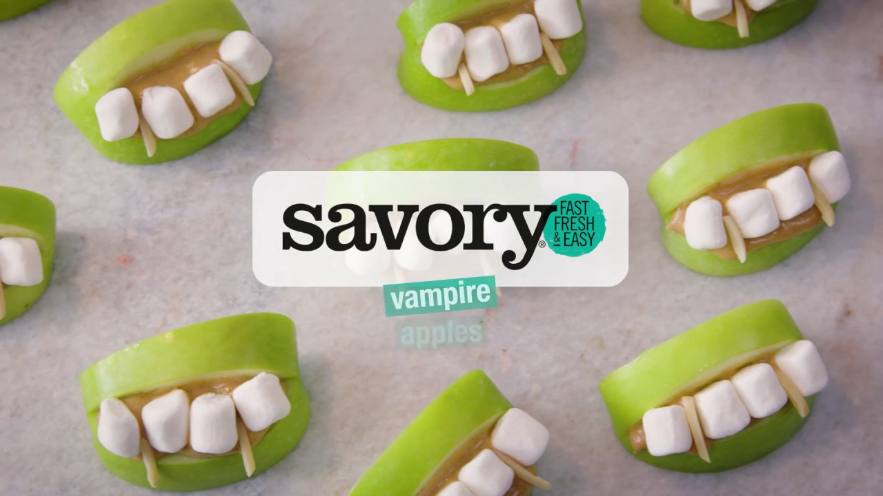 Vampire Apples - Savory - YouTube