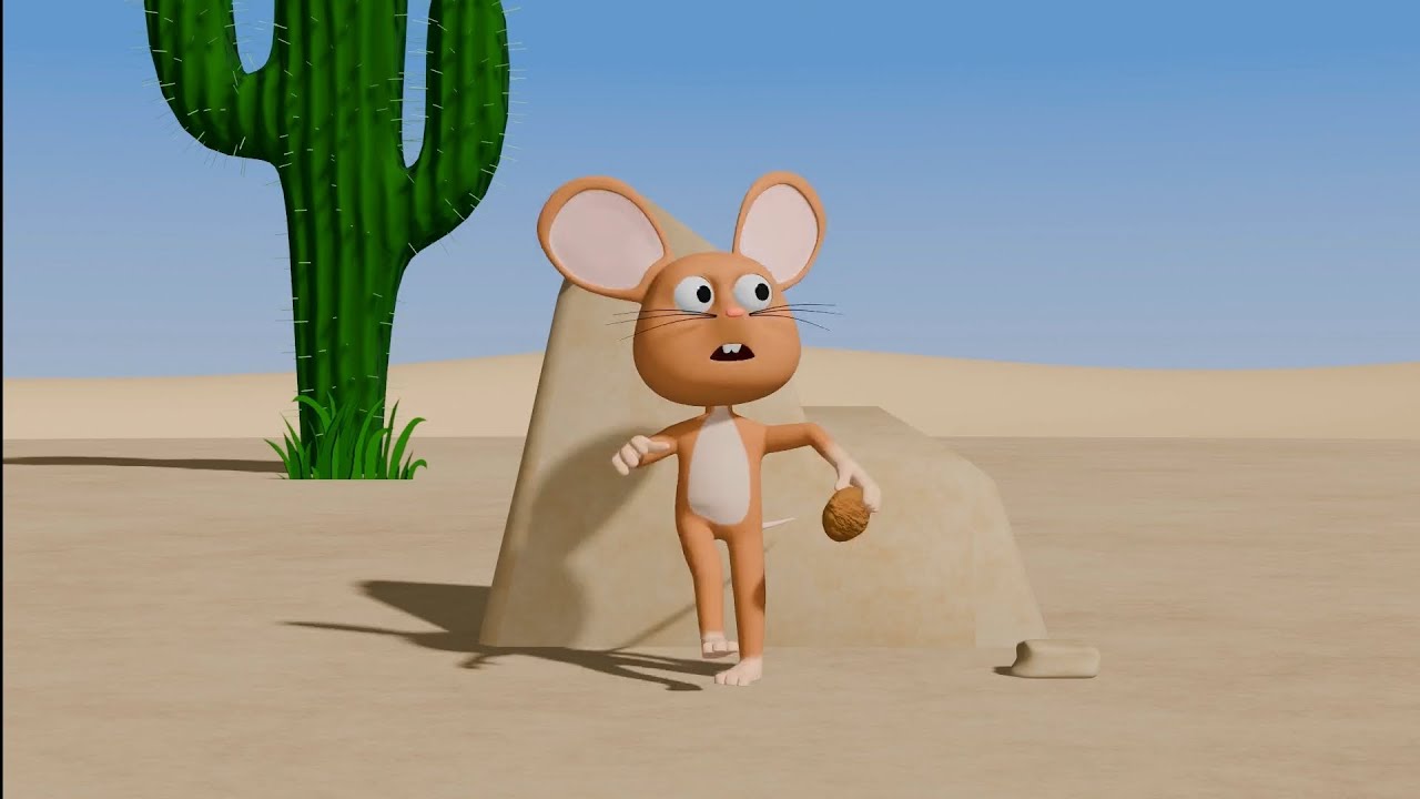 Scamper the desert mouse - YouTube