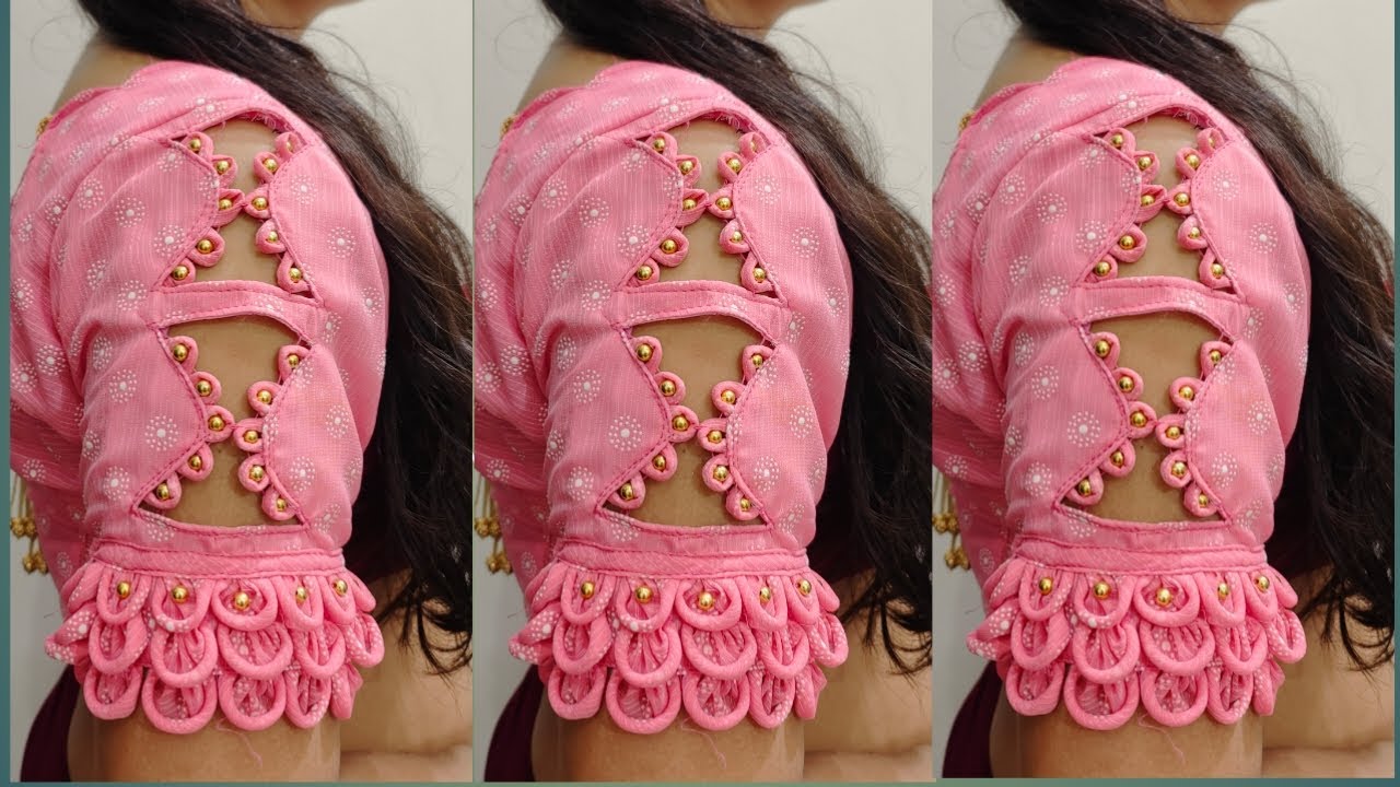 Very popular sleeves designs cutting and stitching designer sleeves ...