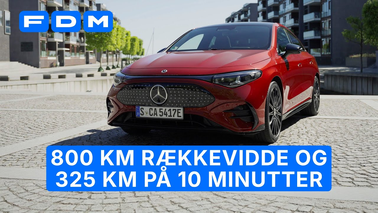 Vi prøvekører ny Mercedes-Benz CLA! - YouTube