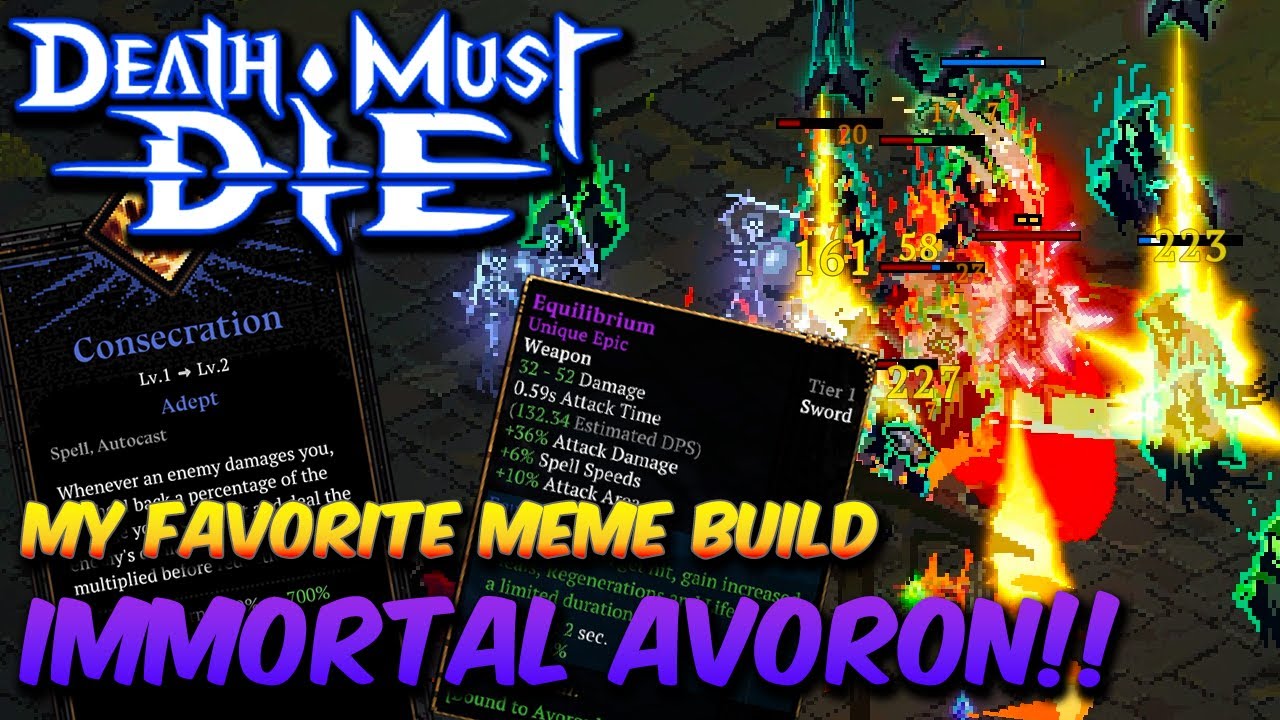 The BEST MEME BUILD of Act 1! | Death Must Die - YouTube