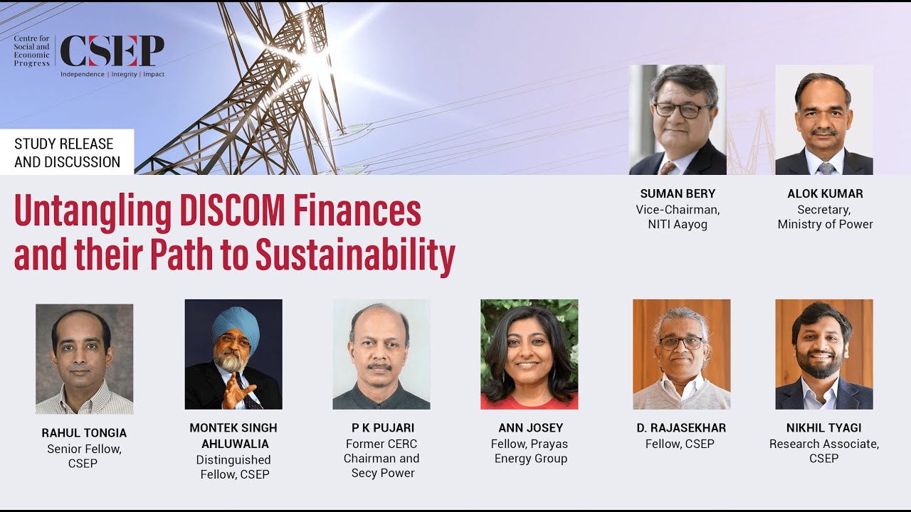 Study Release and Discussion: Untangling DISCOM Finances and Their Path ...