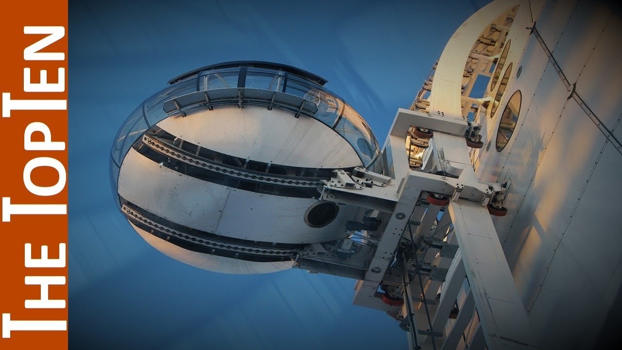 The Top Ten Coolest Elevators In The World - YouTube