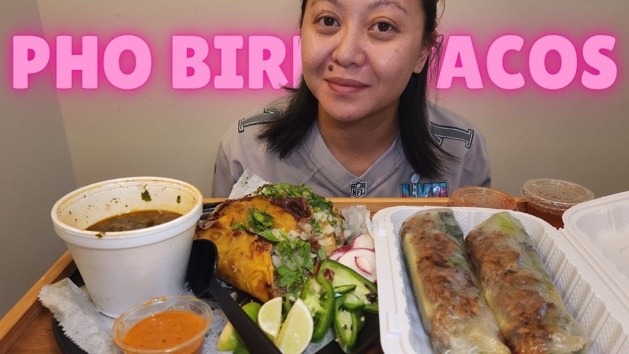 First Time Trying Baguette x Phorria! 🌮🥟 Birria Tacos, Ribeye Spring ...