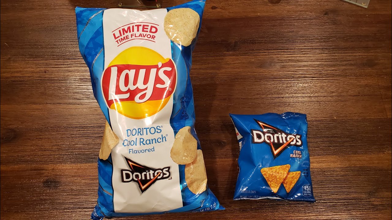 Product Review P0108 - Cool Ranch Chip Comparison (Doritos vs. Lays ...