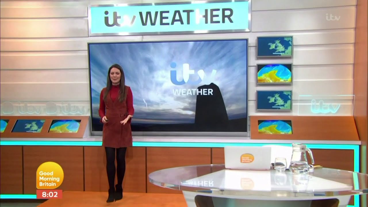 Laura Tobin - Good Morning Britain Weather 5th January 2021 - YouTube