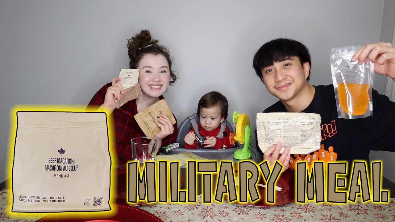 Filipino Family Tries Canadian Military MRE! (Meal Ready To Eat) *Is it ...