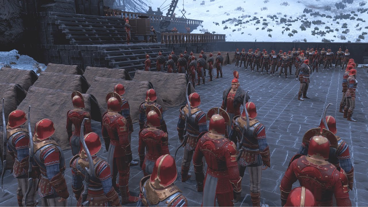 Obsidian Warriors VS Imperial Army (Part 1) - Conan Exiles Cinematic ...