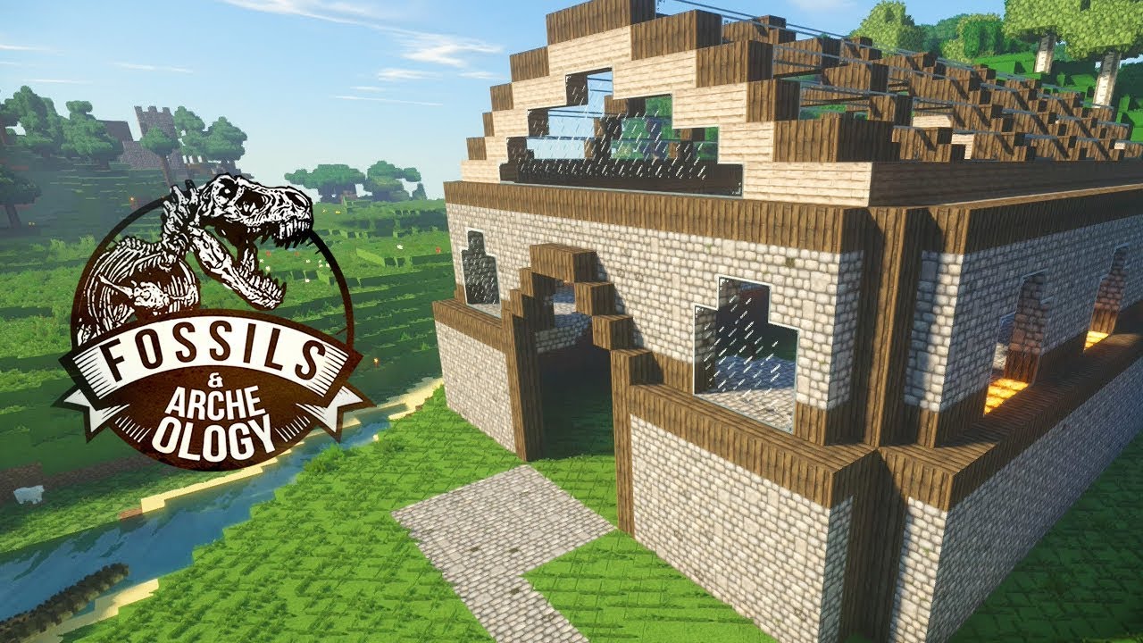 Our BIGGEST PROJECT Yet! The Museum! | Minecraft Dinosaurs (Part 26 ...