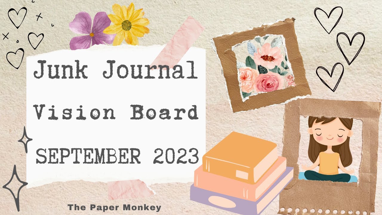 ️ ️ ️Create a monthly vision board for September # ...
