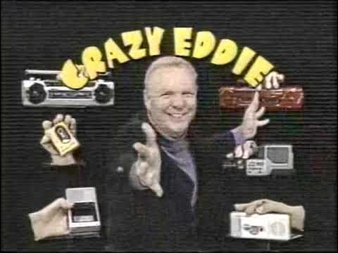 Crazy Eddie Commercial - December 1986 - YouTube