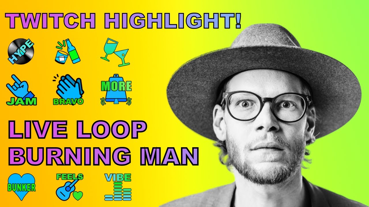 Twitch Music Streamer Raided in Middle of a Loop... - YouTube