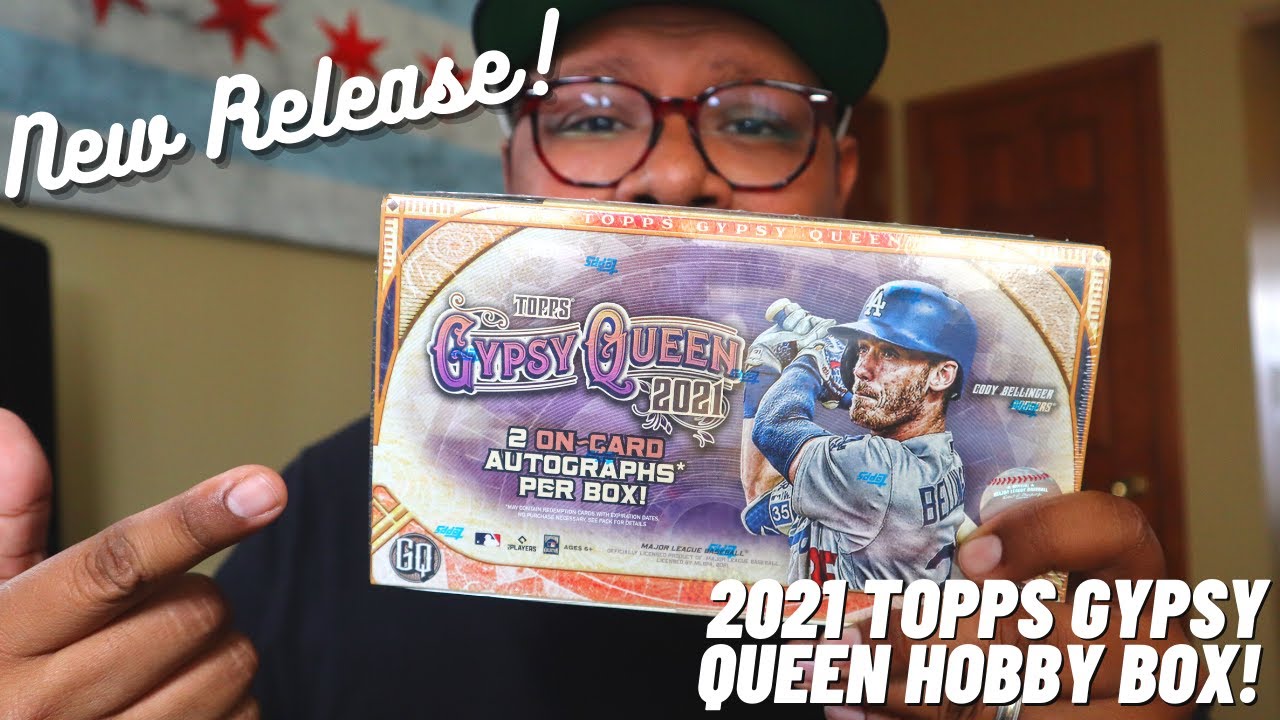 NEW RELEASE! 2021 Topps Gypsy Queen Baseball Hobby Box! 2 On Card Autos ...