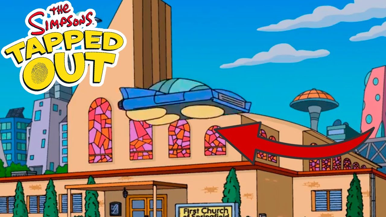 The Simpsons: Tapped Out - Rise of the Robots Event | Parked Hover Car ...