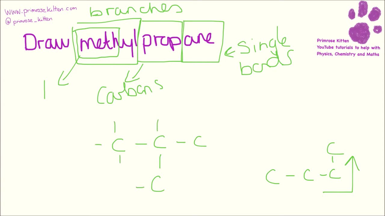 Drawing Branched Alkanes - A* booster question - YouTube