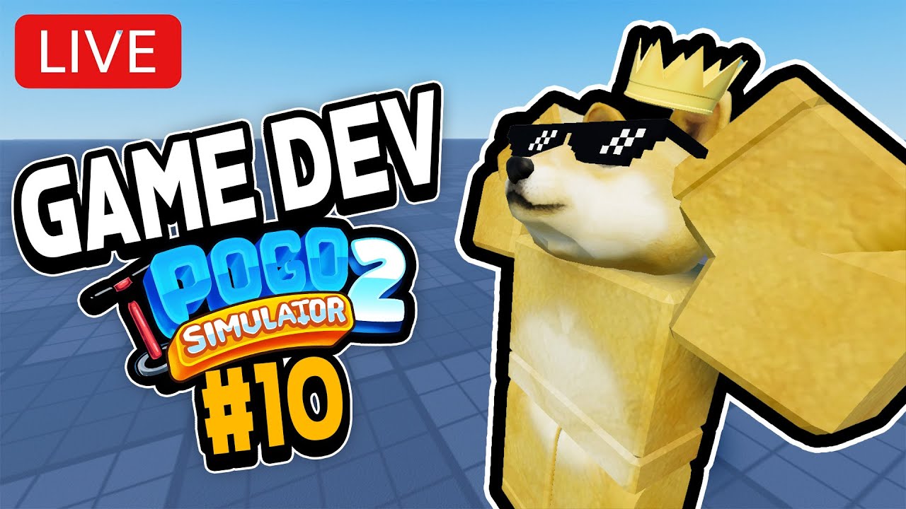 🔴 POGO SIMULATOR 2 DEVELOPMENT | Live stream #10 🔴 - YouTube