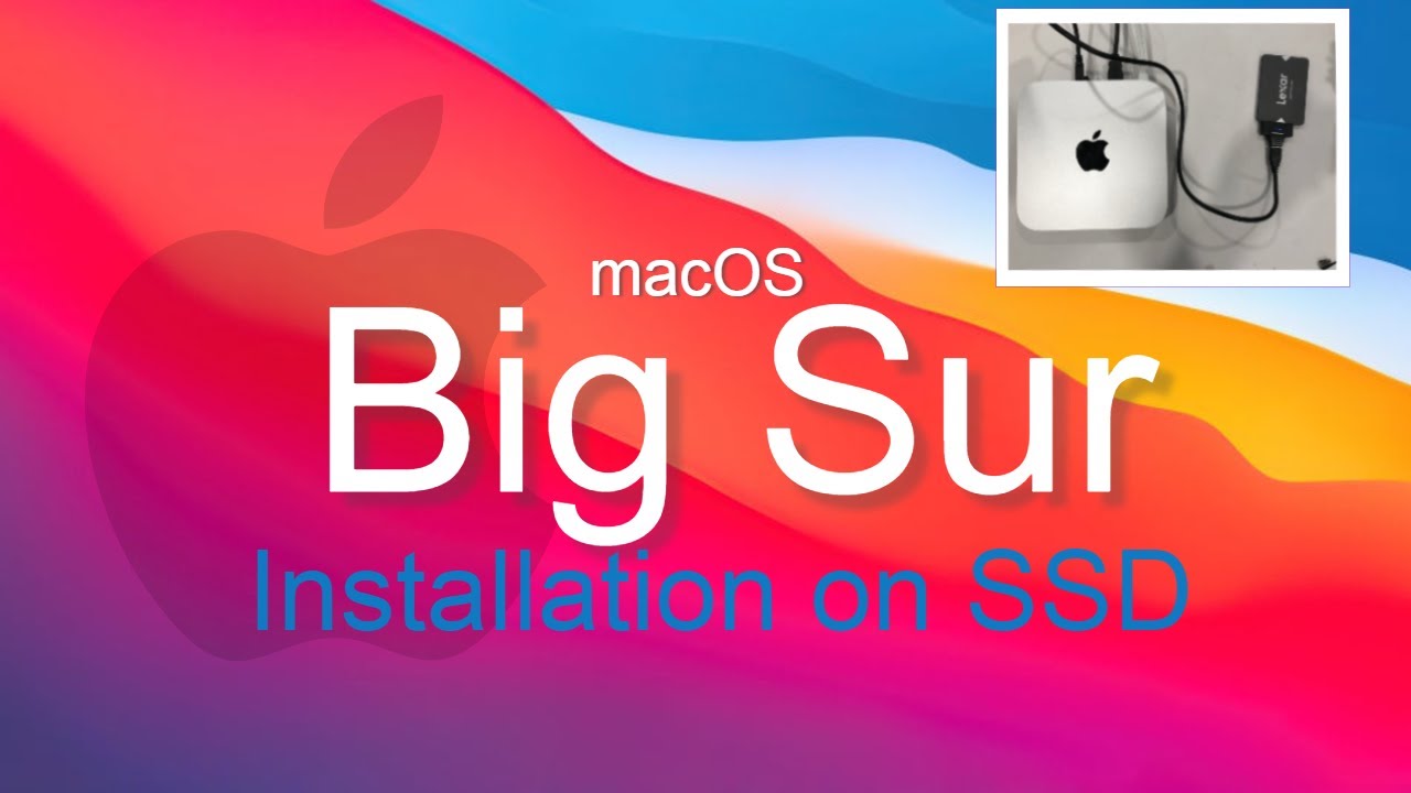 New macOS Big Sur Beta - Installation on external USB SSD - YouTube
