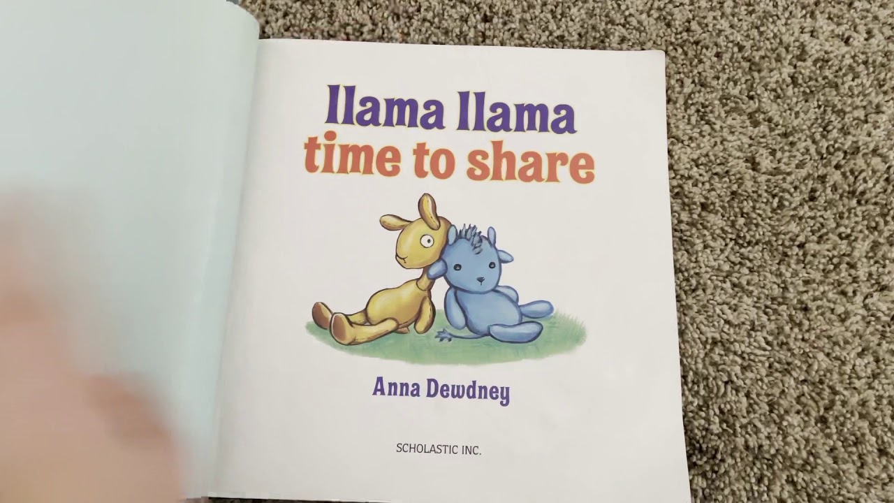 Llama Llama Time To Share - YouTube